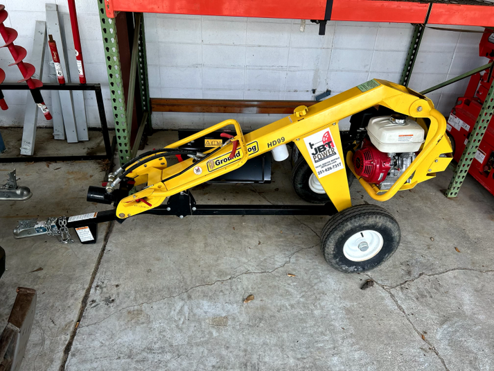 Towable Gas Powered Post Hole Digger – Guyton Tool Rental